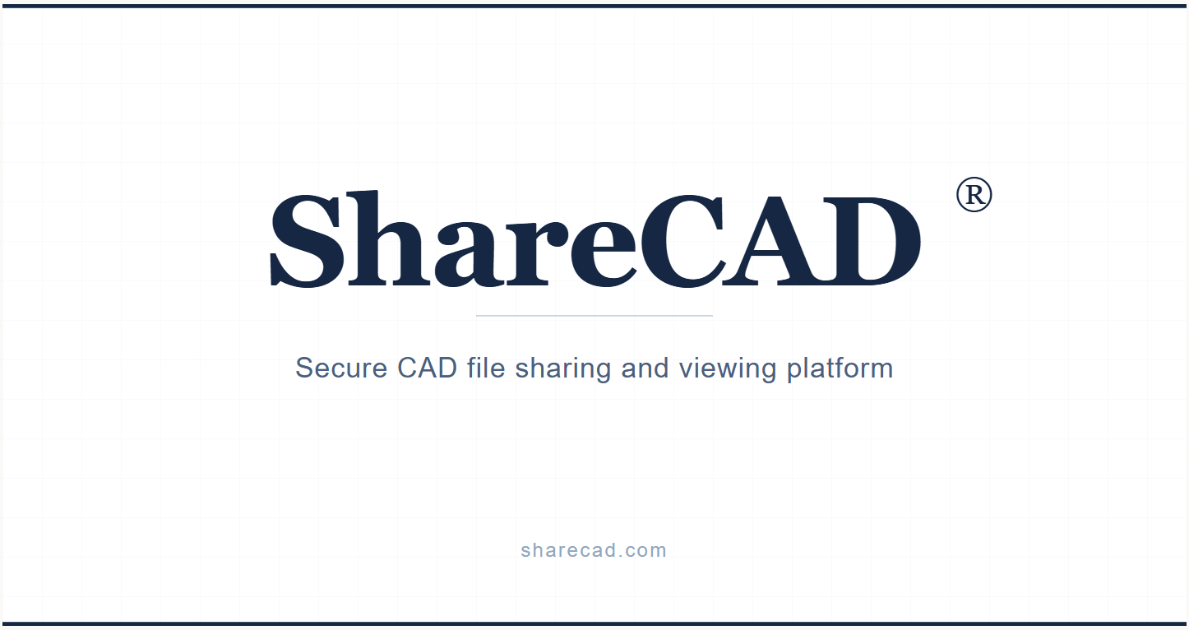 ShareCAD® | Secure CAD File Sharing & Viewing Platform
